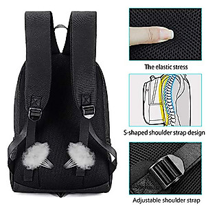 Shark Backpacks for Teen Boys, Cool Kids Backpack for School Bookbags (Glow)