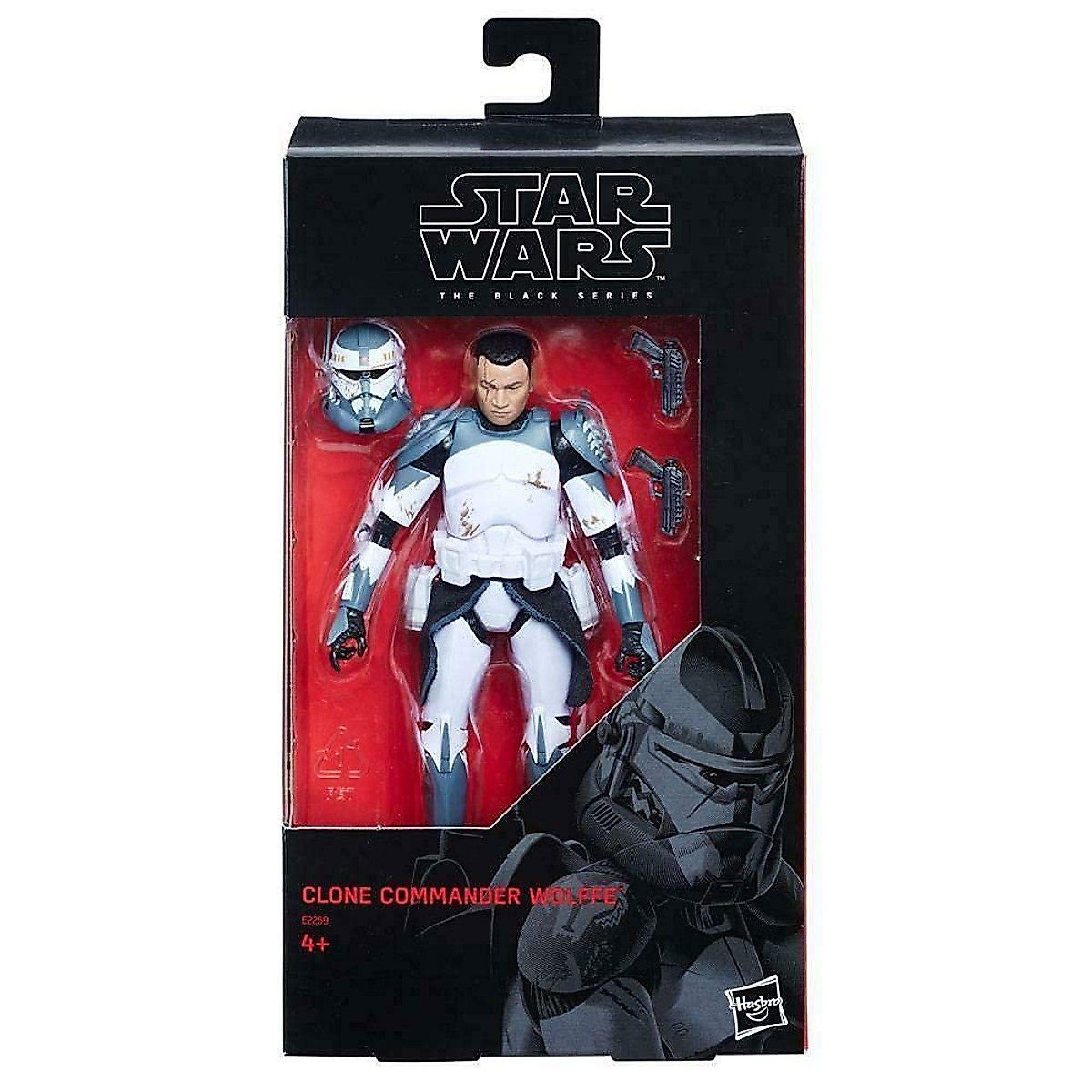 Star Wars The Clone Wars Black Series Clone Commander Wolffe Action Figure [6 Inch]