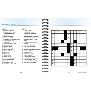Brain Games - Relax and Solve: Crosswords (Blue)