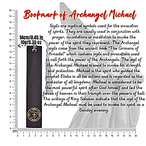 Saint Michael Bookmark | Wooden Carving Bookmarks | St Michael Book Markers | Archangel Michael Book Marks | Wood Bookmark | Graduation Gifts, Best Friend Gifts