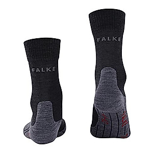FALKE Women's TK5 Wander Hiking Socks, Crew Length, Light Padding, Athletic Sock, Breathable Quick Dry, Merino Wool, 1 Pair