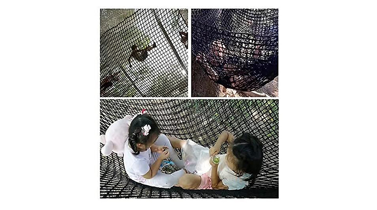 Tree House Climbing Net for Safe Outdoor Play