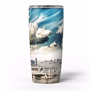 Design Skinz Drama NYC - Skin Decal Vinyl Wrap Kit Compatible with The Yeti Rambler Cooler Tumbler Cups
