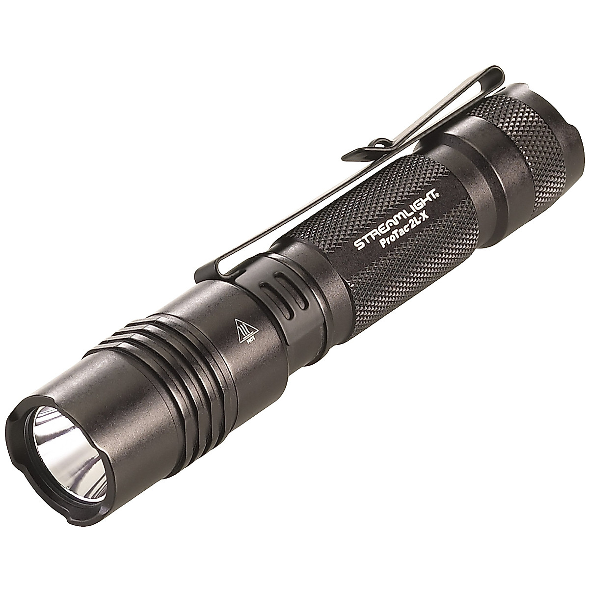 Streamlight 88082 ProTac 2L-X USB 500-Lumen Multi-Fuel EDC High Performance Multi-Fuel Tactical Flashlight, USB Cable, Holster, Clip, Retail Clear Packaging, Black