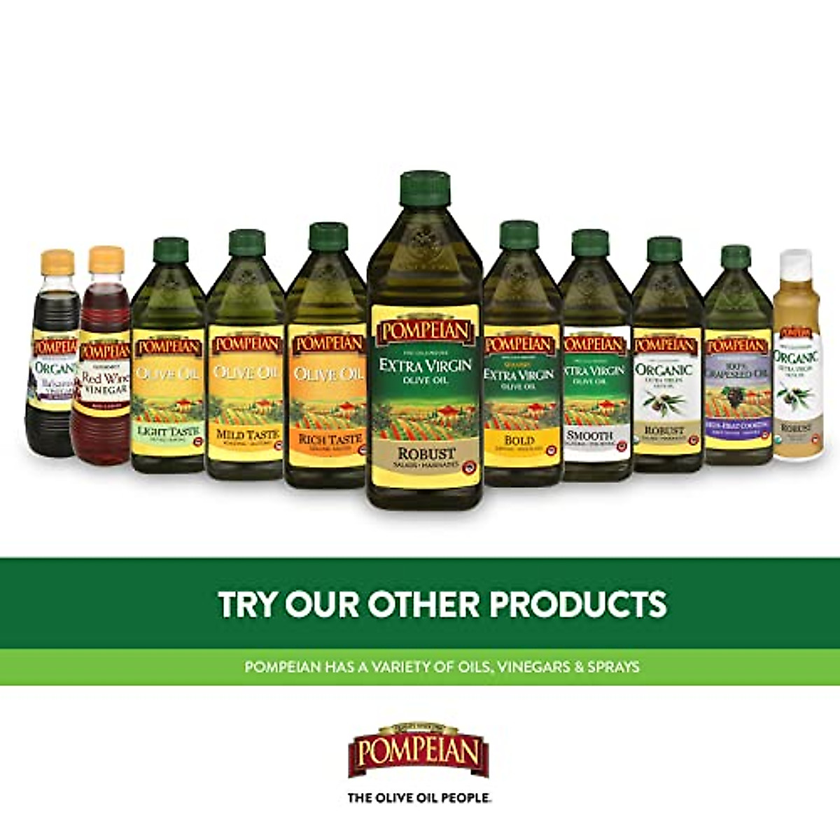 Pompeian USDA Organic Smooth Extra Virgin Olive Oil, First Cold Pressed, Smooth, Delicate Flavor, Perfect for Sautéing & Stir-Frying, 16 FL. OZ.