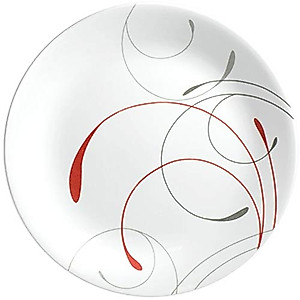 Corelle Splendor Chip & Break Resistant 18pc Dinner Set, Service for 6, Vitrelle glass