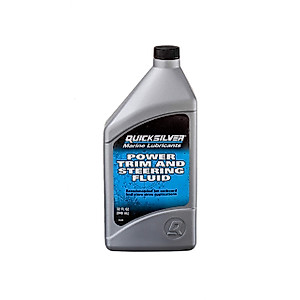 Quicksilver 858075Q01 Power Trim and Steering Fluid - 32 Oz. Bottle