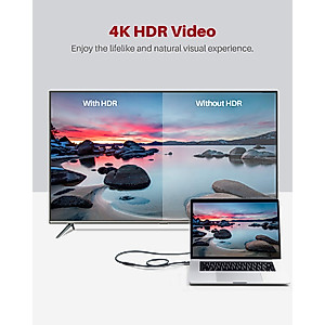 IVANKY USB C Extension Cable 6.6ft [100W, 20Gbps], USB-C 3.1 Gen 2 Male to Female 4K Video Cable, Compatible with MacBook Pro/Air, Samsung, Nintendo Switch and More