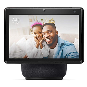 Epicgadget [2 Pack] Glass Screen Protector for Amazon Echo Show 10 (3rd Gen) 10.1", Ultra HD Clear Anti Scratch 9H Hardness Tempered Glass Screen Film