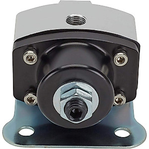 Speedway Motors Fuel Pressure Regulator, 5-12 PSI, Non-Return Style, CNC Lightweight Billet Aluminum, Universal Fit - Consistent and Reliable Performance