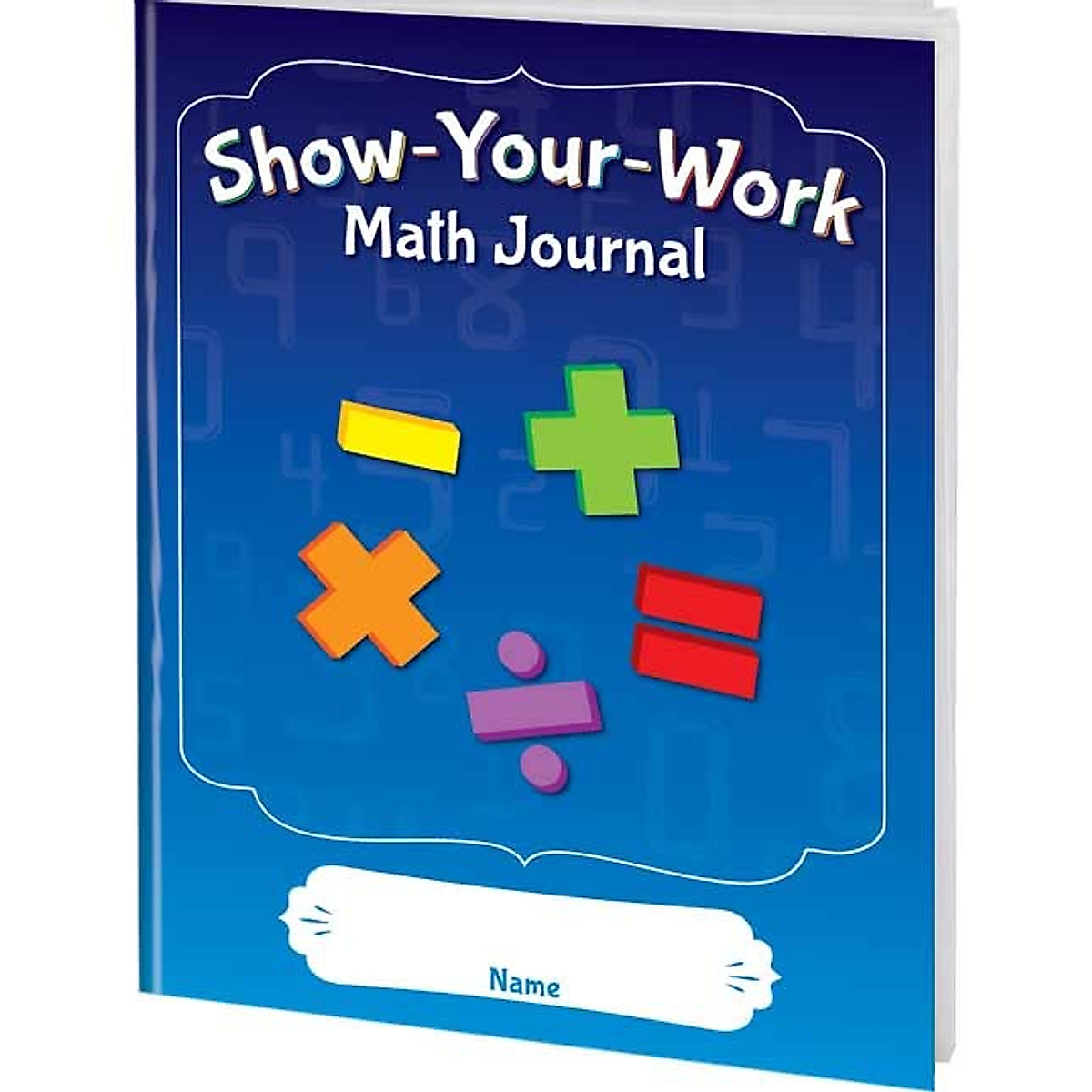 Really Good Stuff Show-Your-Work Math Journals - 12 journals