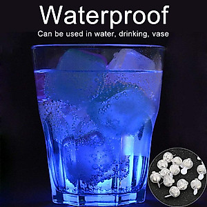 JJGoo 30pcs LED Balloon Light Mini Round Balls Lights, Waterproof Tiny Led Light Long Standby Time Lights for Balloon Paper Lantern Easter Eggs Birthday Party Wedding Halloween Christmas Decoration