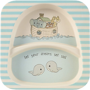 Precious Moments 202415 Let Your Dreams Set Sail Noah’s Ark Bamboo Mealtime Set