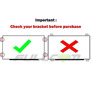 Generic New 11.6" HD Slim 30 PINS Laptop Replacement LED LCD Screen/Panel Compatible with KD116N5-30NV-A6