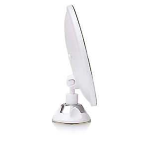 Rio Beauty Multi-Use LED Illuminated Makeup Mirror, White, 7 x 7 x 20 cm