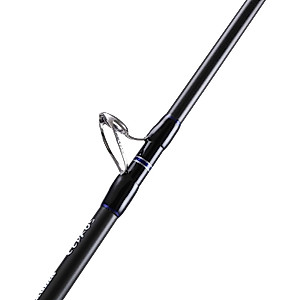 Okuma Fishing Tackle Okuma Cedros Jigging Rods, CJ-C-661Ma, Black