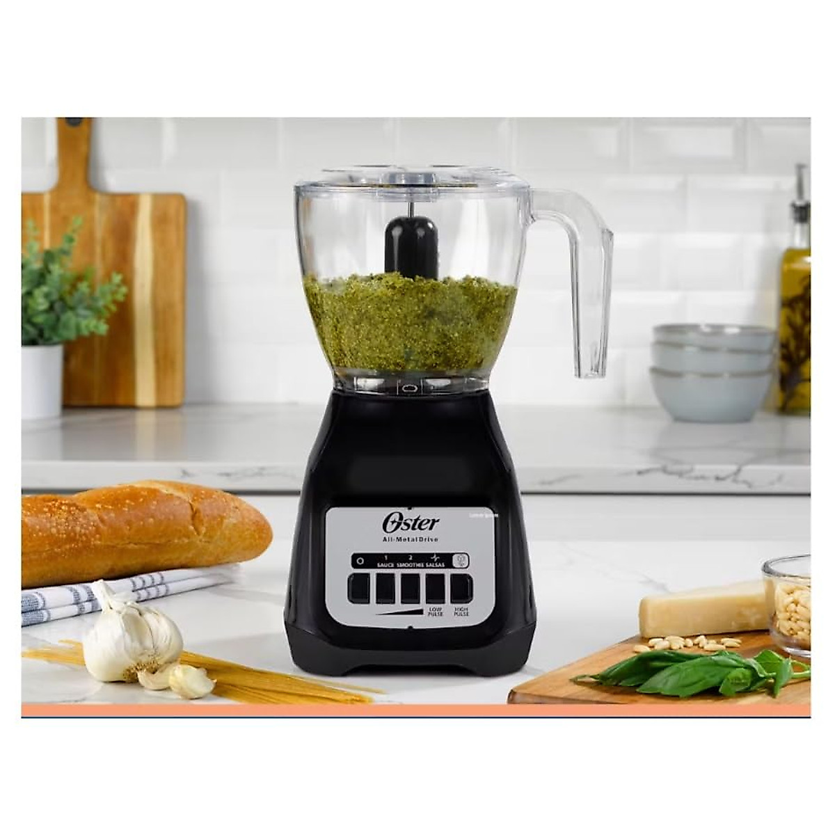 Oster Classic 3-in-1 Kitchen System Blender Food Processor And Blend-n-Go Cup