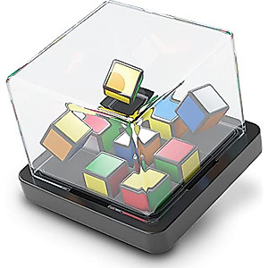 Rubik’s Race, Classic Fast-Paced Strategy Sequence Brain Teaser Travel Board Game Two-Player Speed Solving Face-Off for Adults & Kids Ages 7 and up
