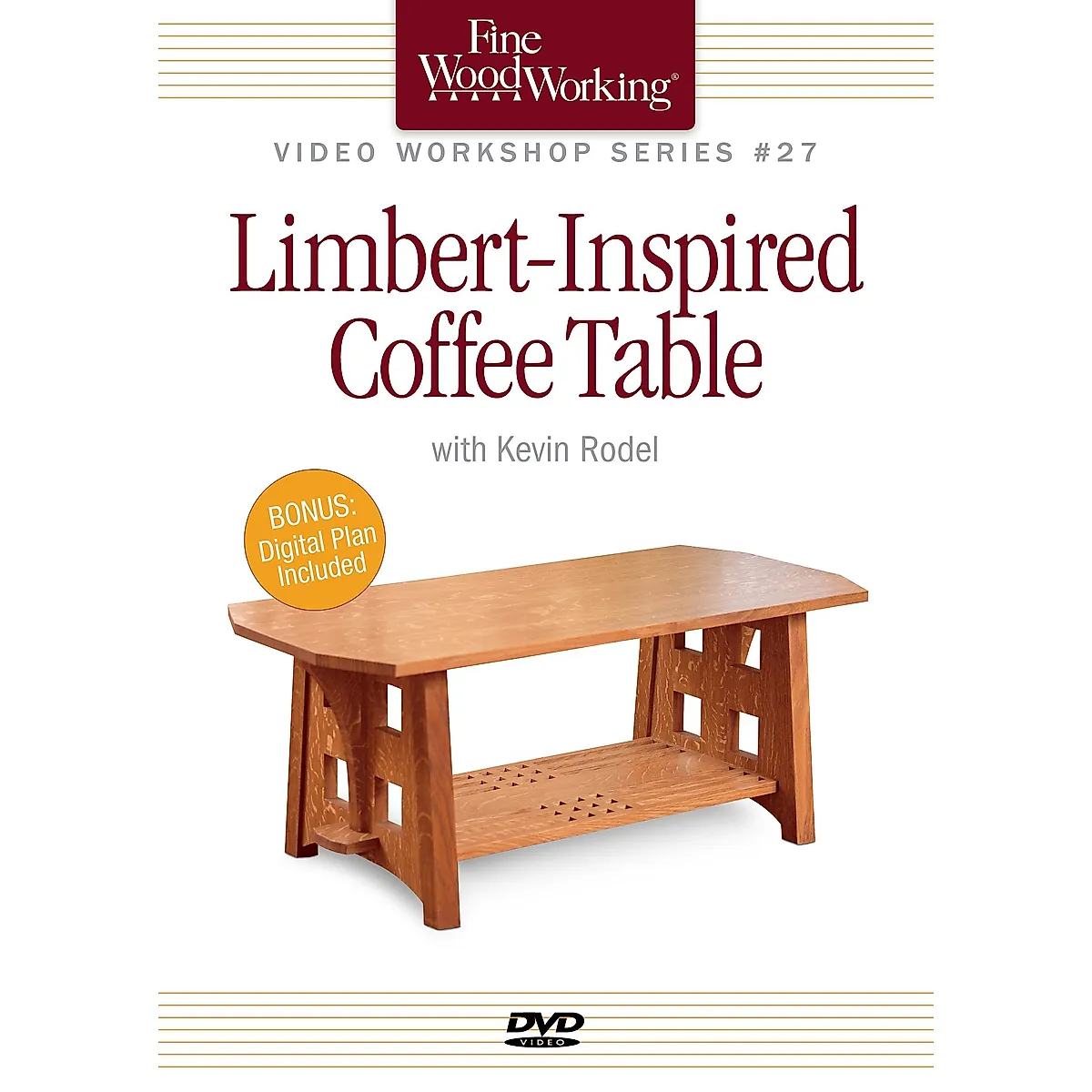 Fine Woodworking Video Workshop Series - Limbert-Inspired Coffee Table
