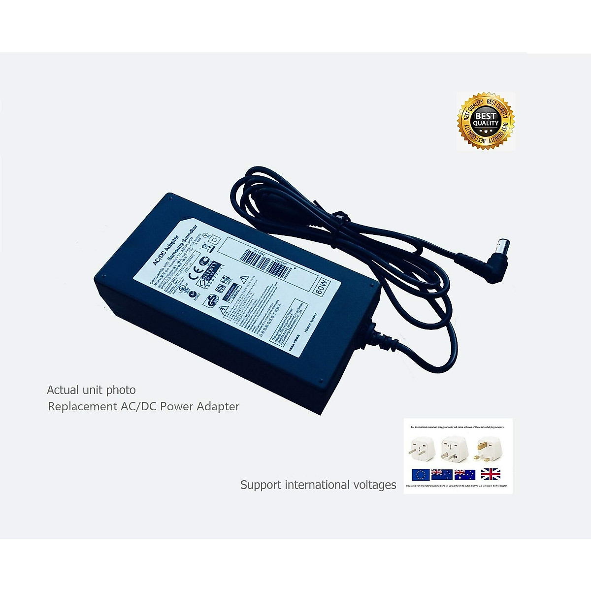 Compatible with Samsung Harman/Kardon HW-Q60R, HW-Q60R/ZA Soundbar C