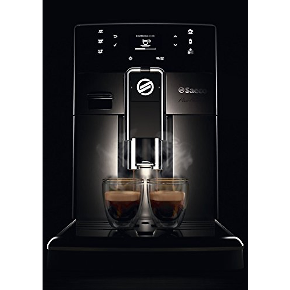 Saeco PicoBaristo Super Automatic Espresso Machine, 1.8 L, Stainless Steel, HD8927/47