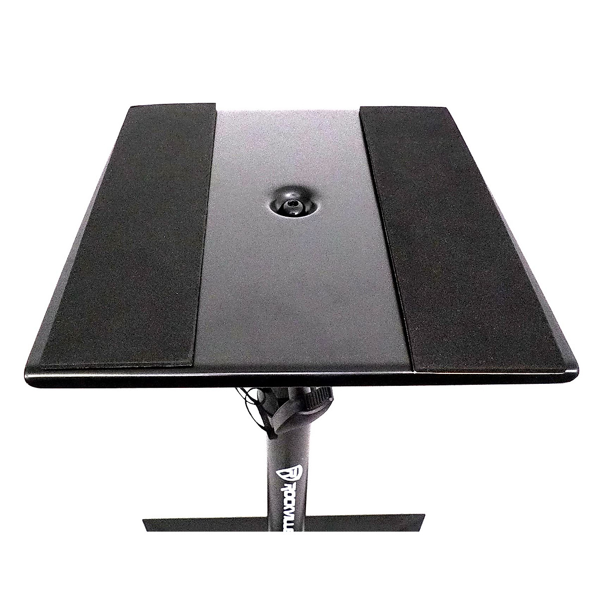 Rockville RVSM1 Pair of Near-Field Studio Monitor Stands w/ Adjustable Height,Black