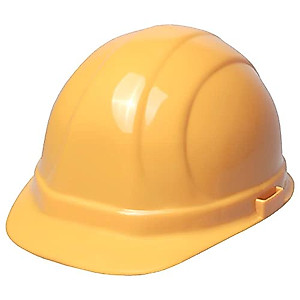 ERB 19952 Omega II Cap Style Hard Hat with Mega Ratchet, Yellow