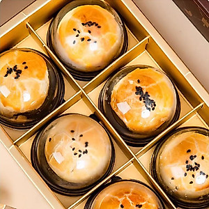 50 Set Clear Plastic Mini Cupcake Boxes Muffin Pod Dome Muffin Single Container Box Wedding Birthday Gifts Boxes Supplies (Black)