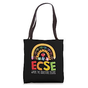 Early Childhood Special Education SPED ECSE Crew Squad Tote Bag