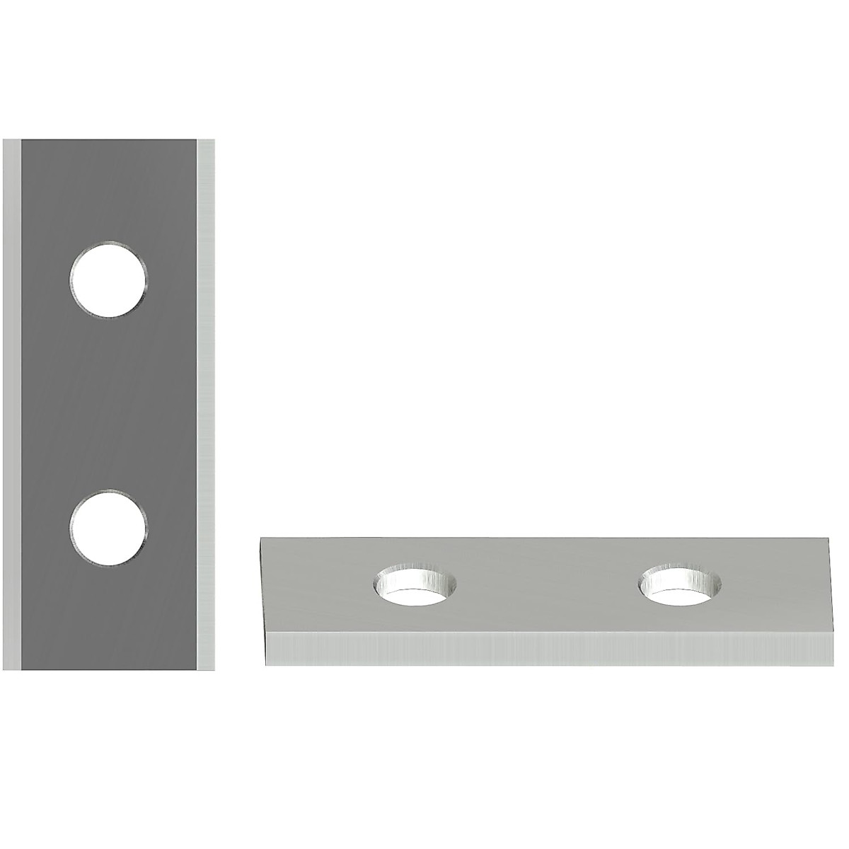 30mm Carbide Inserts Cutters Scraper Blades 1.18" 2 Edges for Paint Scrapers Woodworking Spiral Helical Planer Cutter Head Flush Trim Bit Lathe Turning Tools, 30x12x1.5mm 10pcs