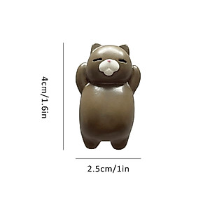 Cute Refrigerator Magnets,8 Pack Cat Magnets for Fridge Locker Decor Magnets 3D Cat Kawaii Magnets for Office,Kitchen,Whiteboard,House,Decorative Magnets Gifts for Cat Lovers