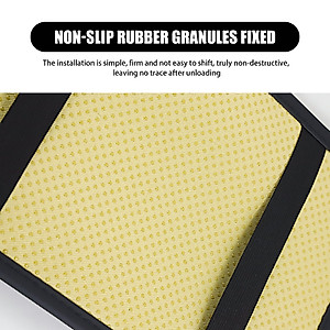 Hawyet 1 PC Car Center Console Armrest Cover Pad, 12.5In x 7.4In Fiber Leather Embossing Center Console Armrest Protector, Universal Waterproof Armrest Box Mat (Red & Black)