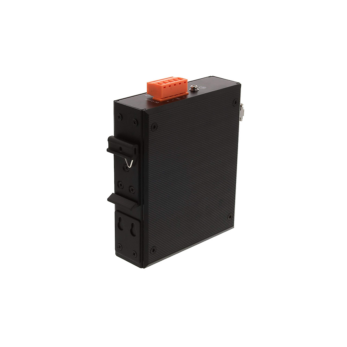 Networx Industrial Gigabit Ethernet Fiber Media Converter - 1000Base-LX - LC Multimode, 550m, 850nm, 1 Port