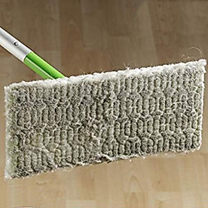 P&G Professional-09060CT Heavy Duty Sweeper Mop by Swiffer Professional, 10-inch Wide Duster, Ideal for Industrial or Commercial use on Hardwood, Tile or for Hand Dusting, (Pack of 3) - Green