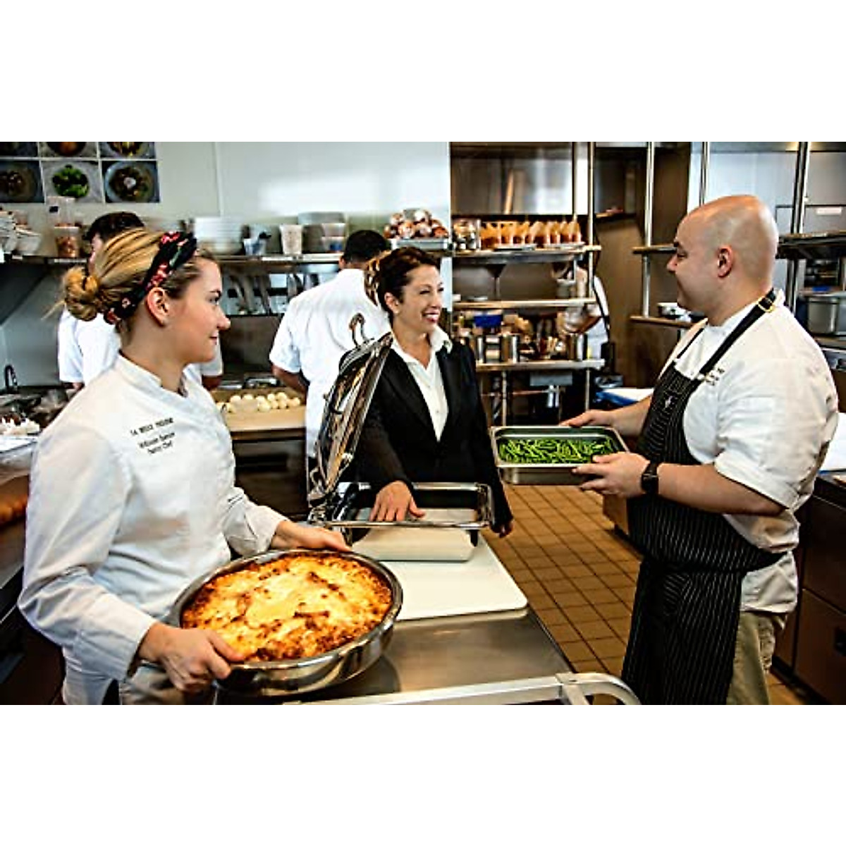 Heats Flameless Food Warming Pads | Water Activated Disposable Food Warmer for Parties | Used w/Aluminum Pans, Chafing Dish, Kitchen Accessories | Fits Foil Pan Half Size (Pans NOT Included) | 6 Pack