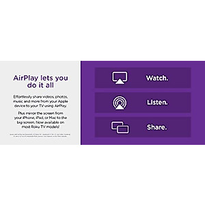 RCA 32-inch Flat Screen 720p Roku Smart LED TV - RTR3261, 2021 Model