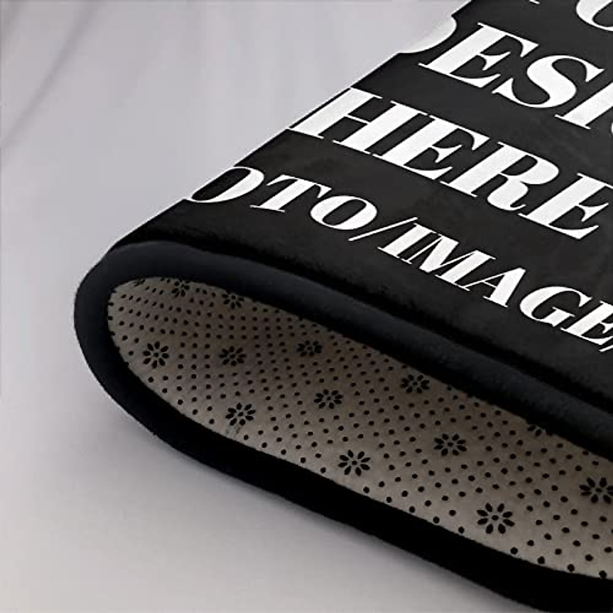 Custom Rug Personalized Area Rug 5x7,Add Your Own Logo Image Text Photo,Washable Living Room Throw Rug, Non-Slip Decorative Floor Mat, Non-Shedding Carpet for Living Room Entrance Office Mudroom