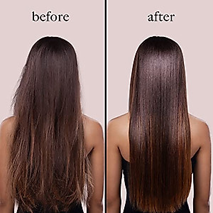 Boar Bristle Brush by Everlong Hair, Boar & Nylon Bristles Adds Shine & Promote Hair Growth, Scalp Massage & Detangling, Safe for All Hair Types Extensions & Wigs, Matte Black Coated Ergonomic Handle