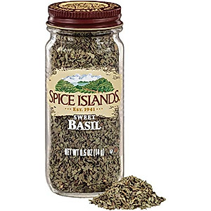 Spice Islands Sweet Basil, 0.5 Oz