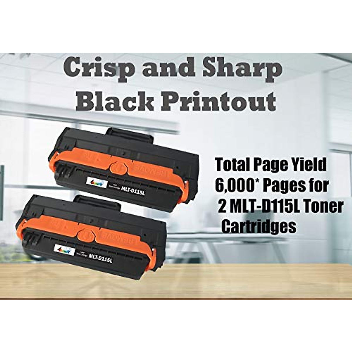 4Benefit Compatible Toner Cartridge Replacement for MLT-D115L High Capacity