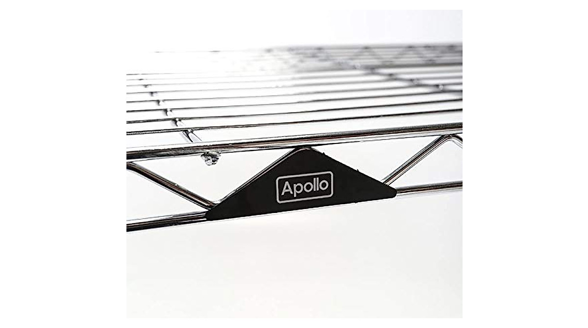 Apollo Hardware Chrome 5-Shelf Wire Shelving