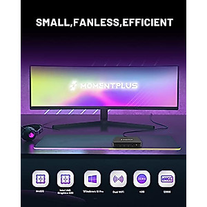 Ubuntu Linux Mini PC, Intel Celeron N4020 Linux Mini Computer, 4GB RAM 128GB SSD Micro PC Computers with 4K HDMI 2.4G/5G WiFi Bluetooth 5.0 USB 3.0 Linux Mini PC Ubuntu