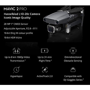DJI Mavic 2 Pro Drone Quadcopter with Smart Controller, Must Have Bundle, 128GB SD Card, Polares 4 filter set (CPL, ND8, ND16, ND32), and More