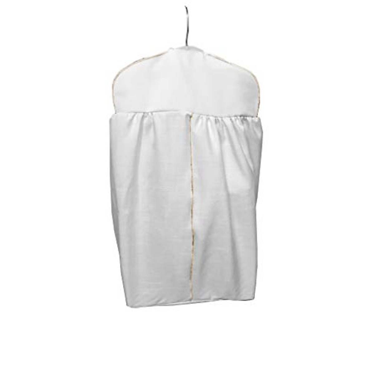 Baby Doll Bedding Drake Linen Look Diaper Stacker, Beige