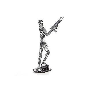Metal Earth Premium Series The Terminator T-800 Endoskeleton 3D Metal Model Kit Fascinations