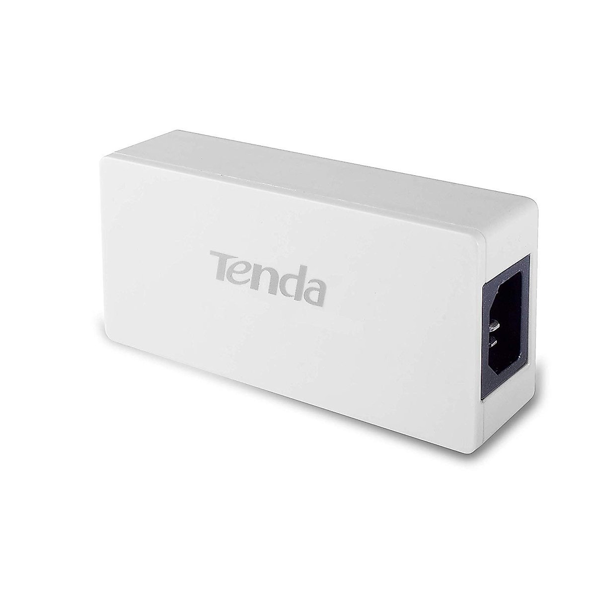 Tenda PoE Injector 48V, IEEE802.3at Gigabit PoE Injector up to 30W, Compatible with IEEE 802.3af, RJ45 Port, Passive PoE 10 / 100Mbps, Distance Up to 100 Meters, Plug and Play(PoE30G-AT)