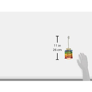 Prevue Pet Products 60956 Bodacious Bites Deco Bird Toy, Multicolor