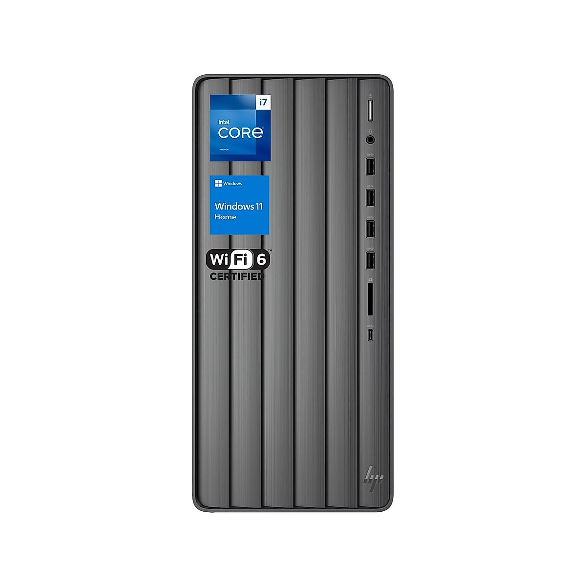 HP Newest 13th Generation Envy i7 Tower Desktop, Intel Core i7-13700, 32GB RAM, 1TB SSD, Wi-Fi 6, HDMI, Wi-Fi & Bluetooth, Wired Keyboard & Mouse, Windows 11 Home, Black