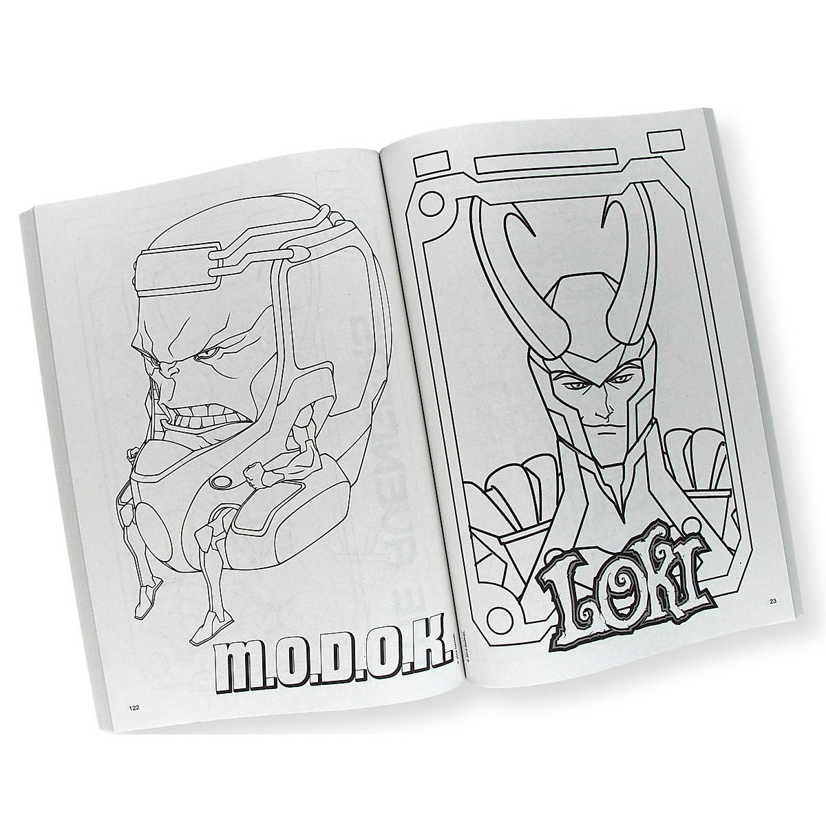 Avengers Coloring Book Set Bundle with Avengers Stickers and Superhero Door Hanger (Avengers Classic)