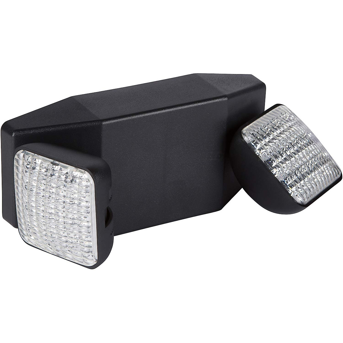 Morris 73427 Square Head LED Emergency Light, High Output Remote Capable, Black